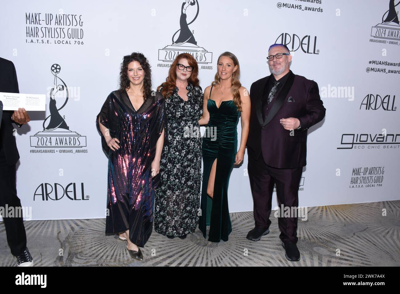 Beverly Hills, California, USA 18th February 2024 (L-R) Rebecca Wachtel ...
