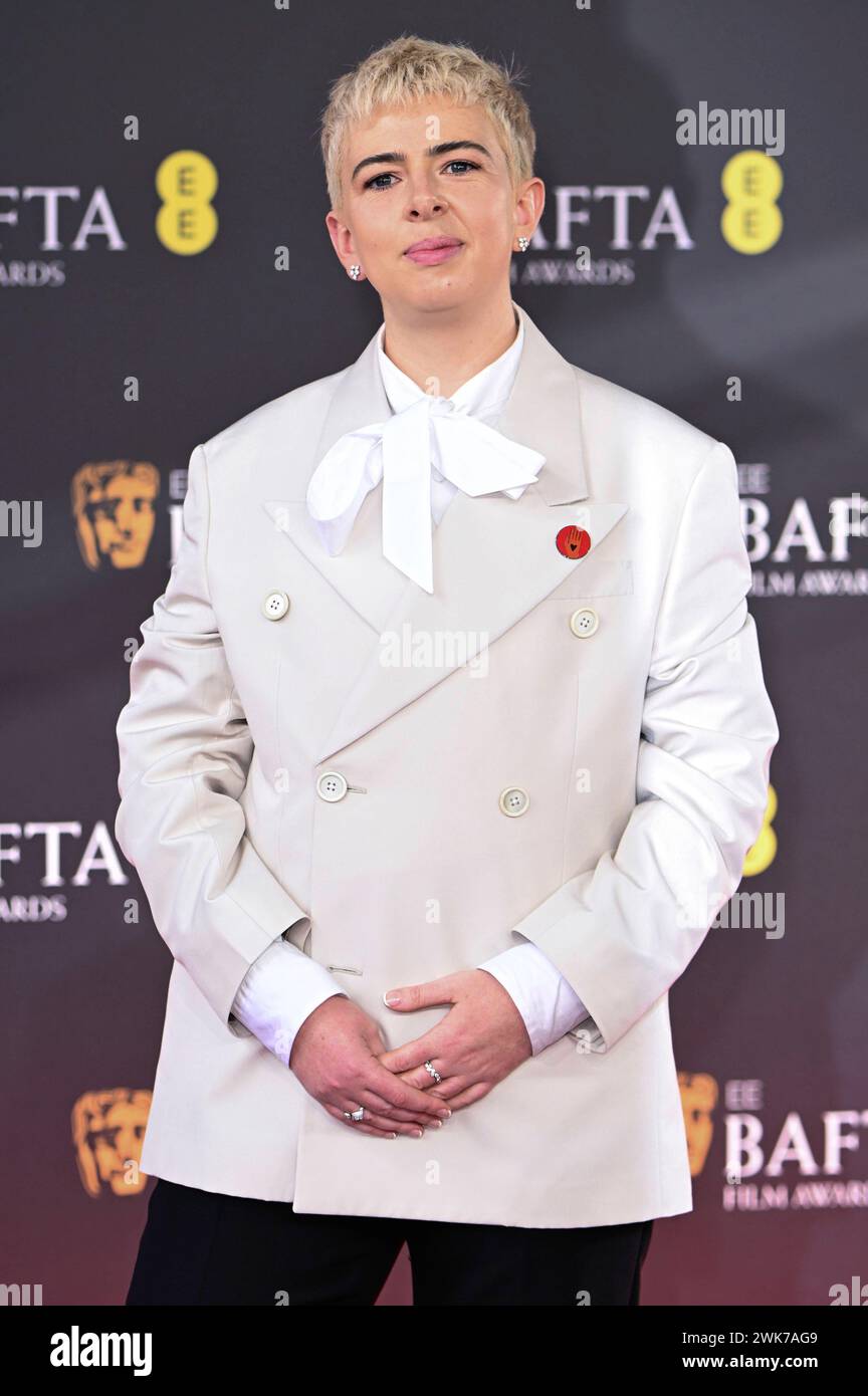 bMolly Manning Walker ei der Verleihung der BAFTA Film Awards 2024 ...