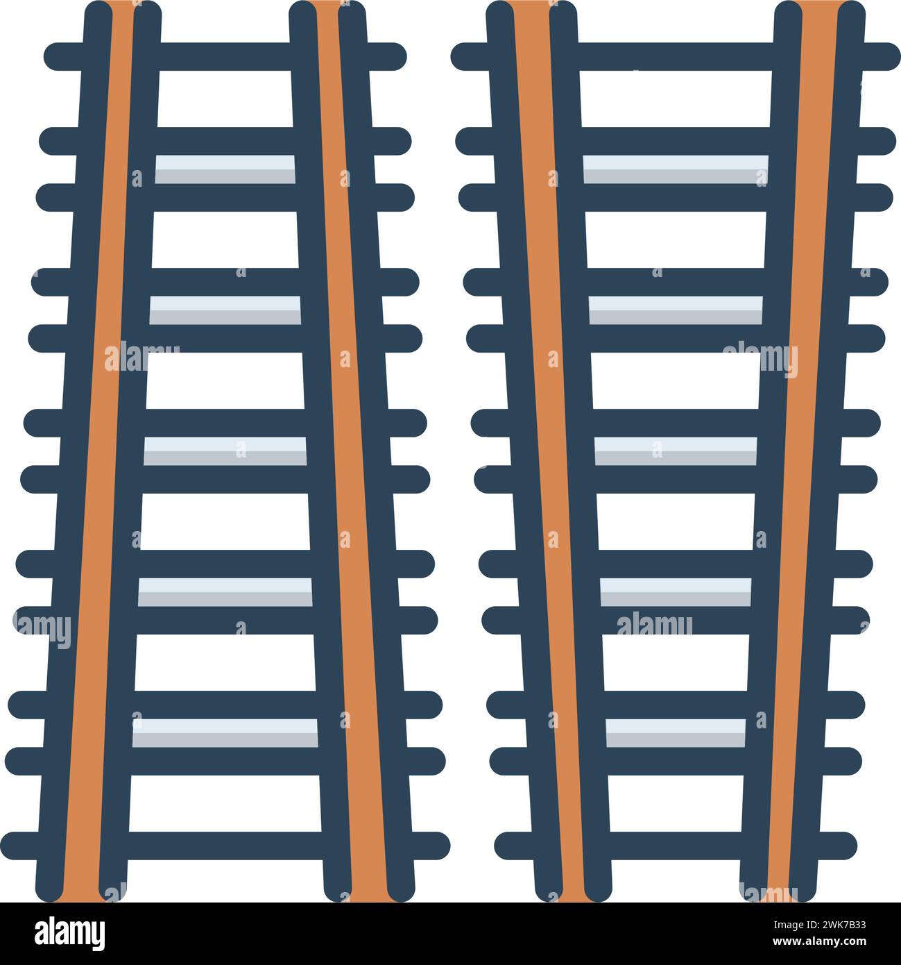 Icon for tracks,locomotive Stock Vector Image & Art - Alamy