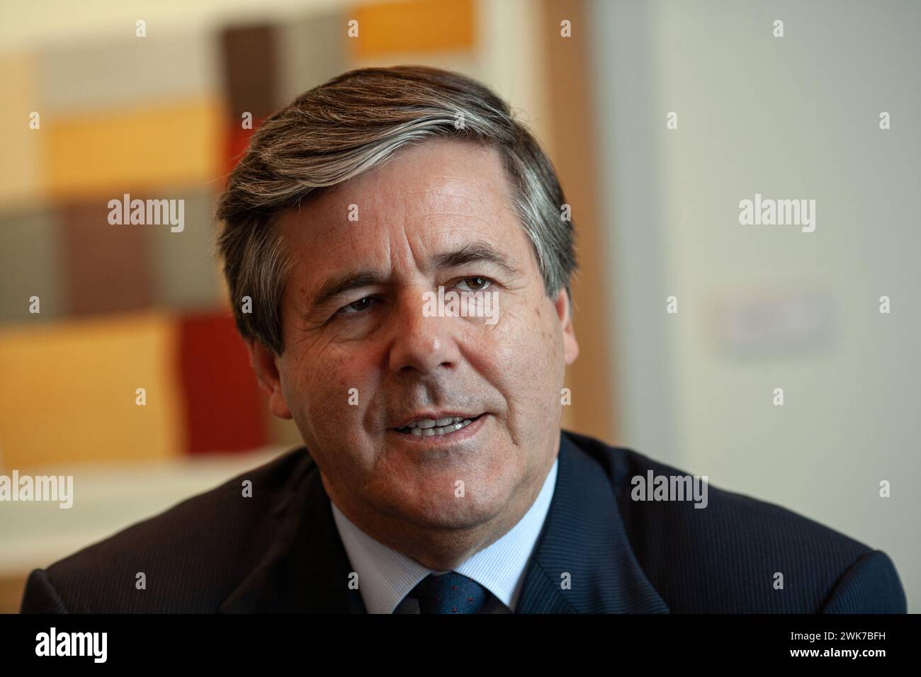 CEO of German Deutsche Bank Joseph Ackermann Stock Photo - Alamy