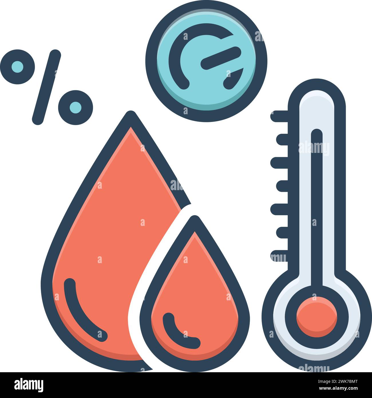 Icon For Humidity Moisture Stock Vector Image And Art Alamy