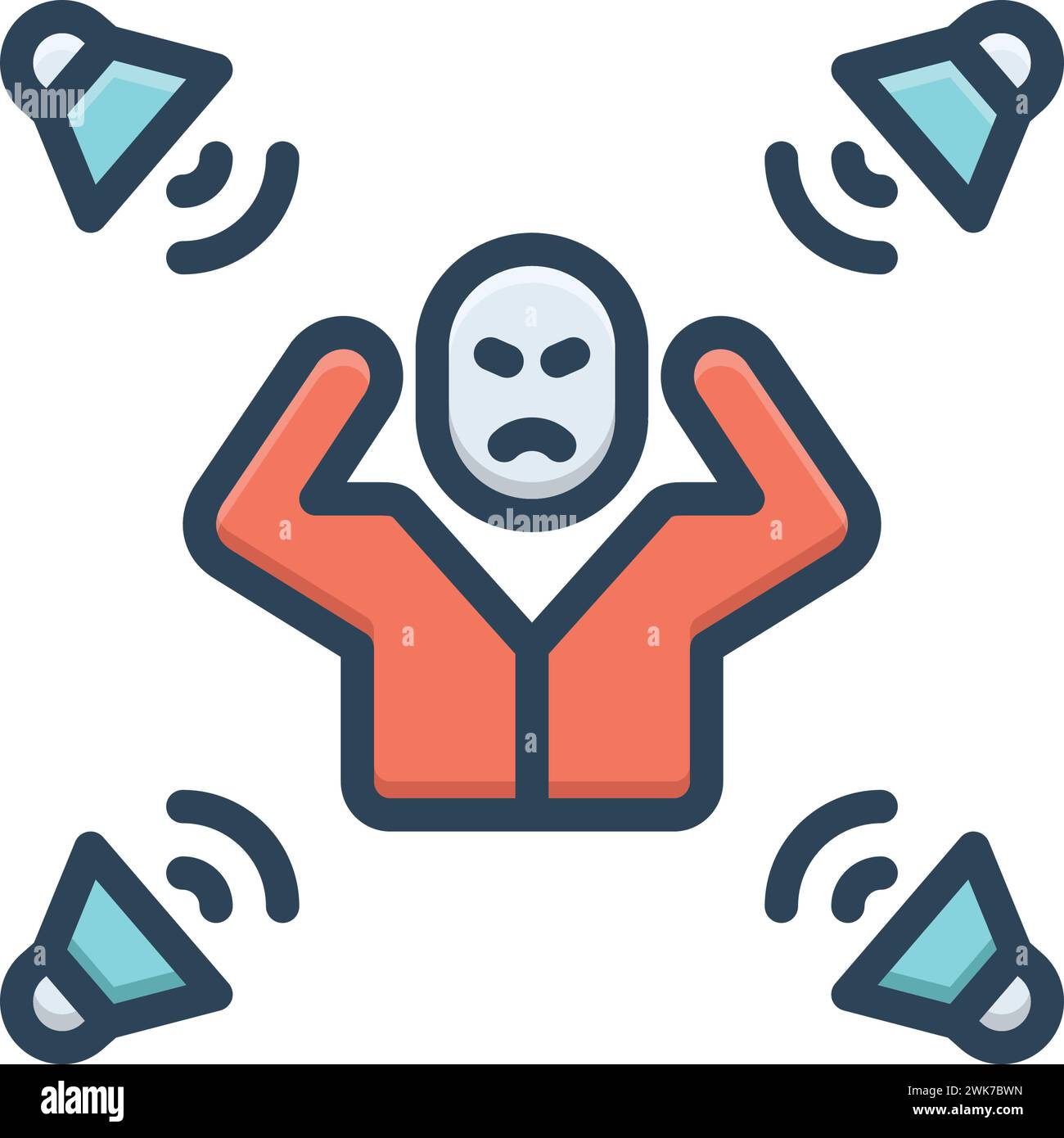 Icon for surround,encircle Stock Vector Image & Art - Alamy