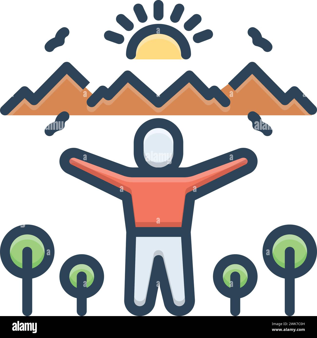 See oneself Stock Vector Images - Alamy