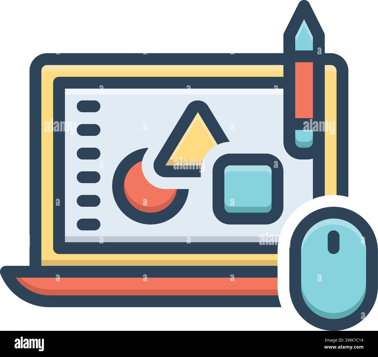 Icon graphical creative Cut Out Stock Images & Pictures - Alamy