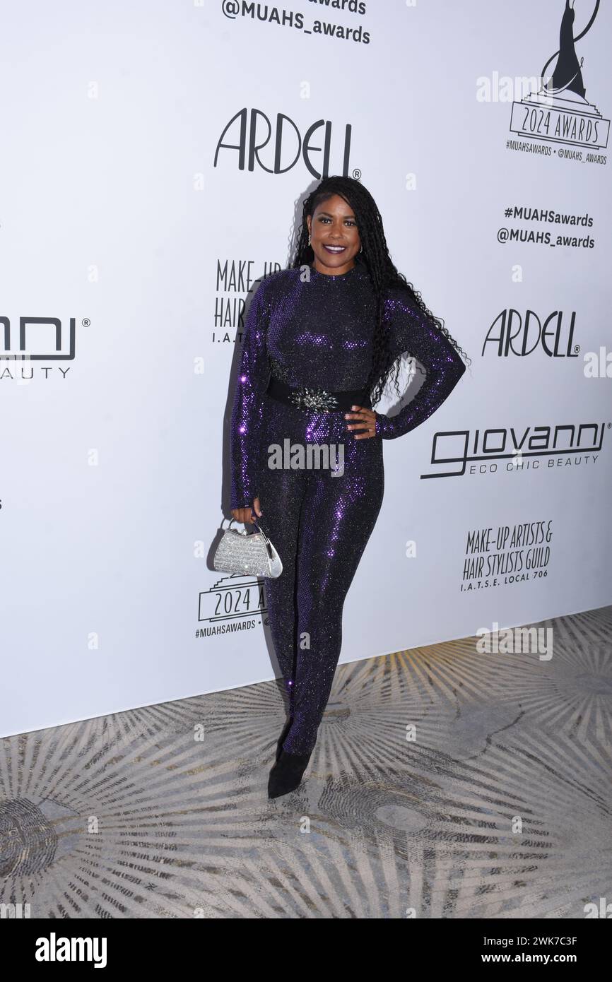 Beverly Hills, California, USA 18th February 2024 Andrea Mona Bowman ...