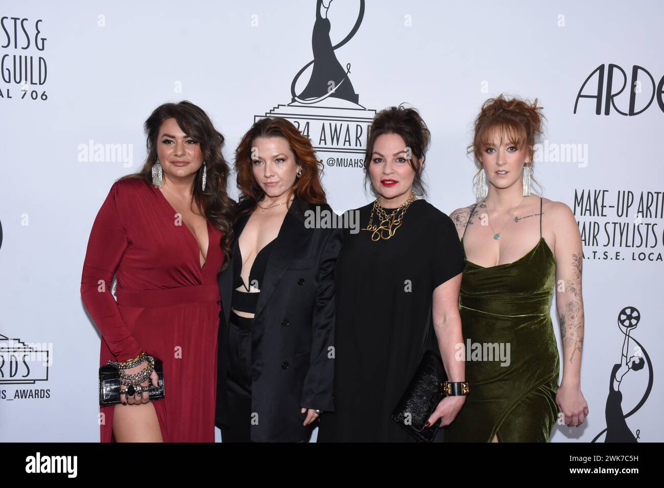 Beverly Hills, California, USA 18th February 2024 (L-R) Gila Bois ...