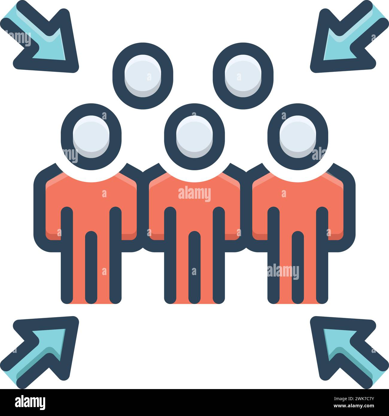 How to gather together Stock Vector Images - Alamy