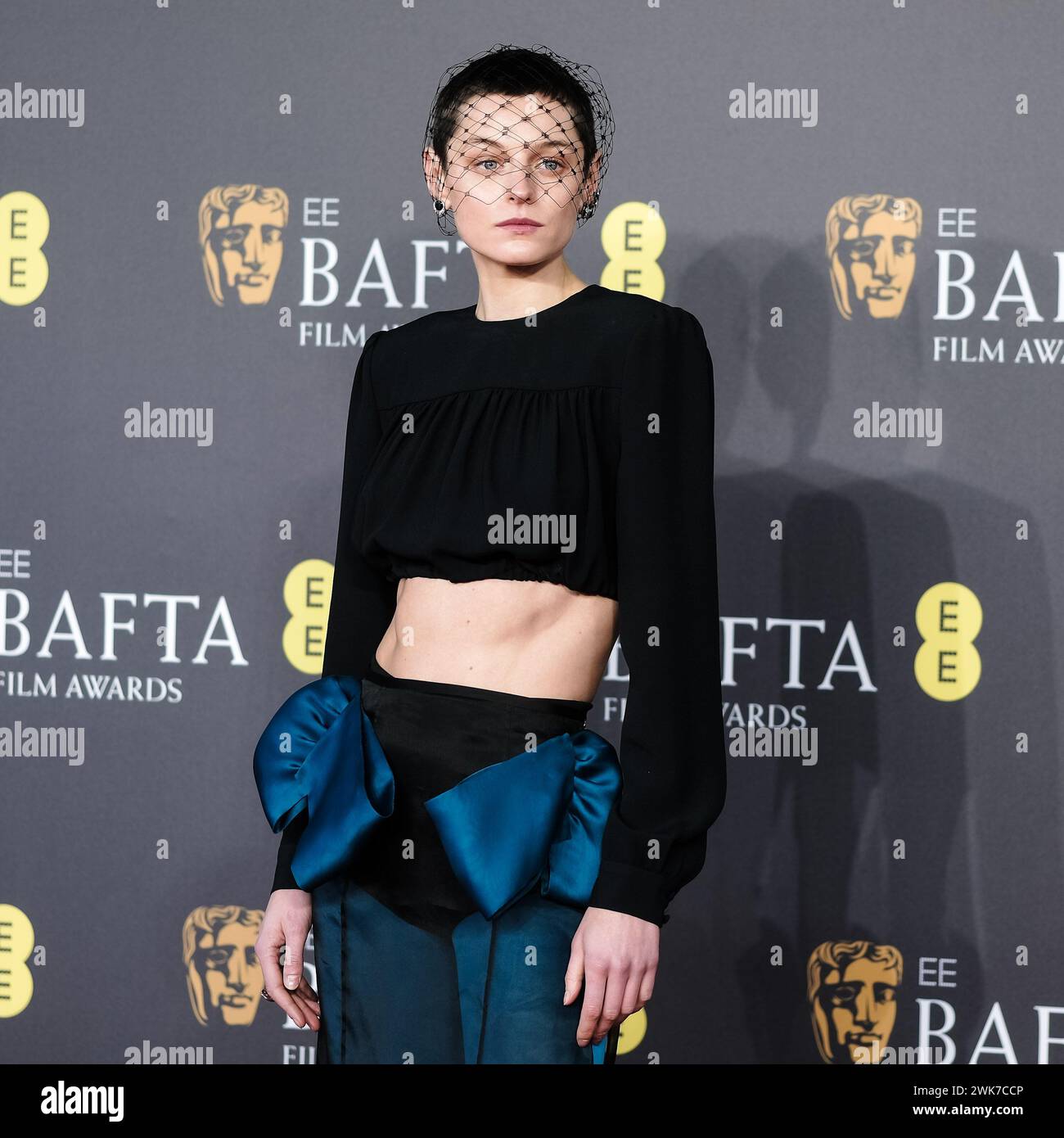 Royal Festival Hall, London, UK. 18th Feb, 2024. Emma Corrin ...