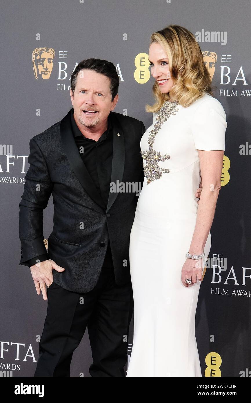 Royal Festival Hall, London, UK. 18th Feb, 2024. Michael J. Fox ...