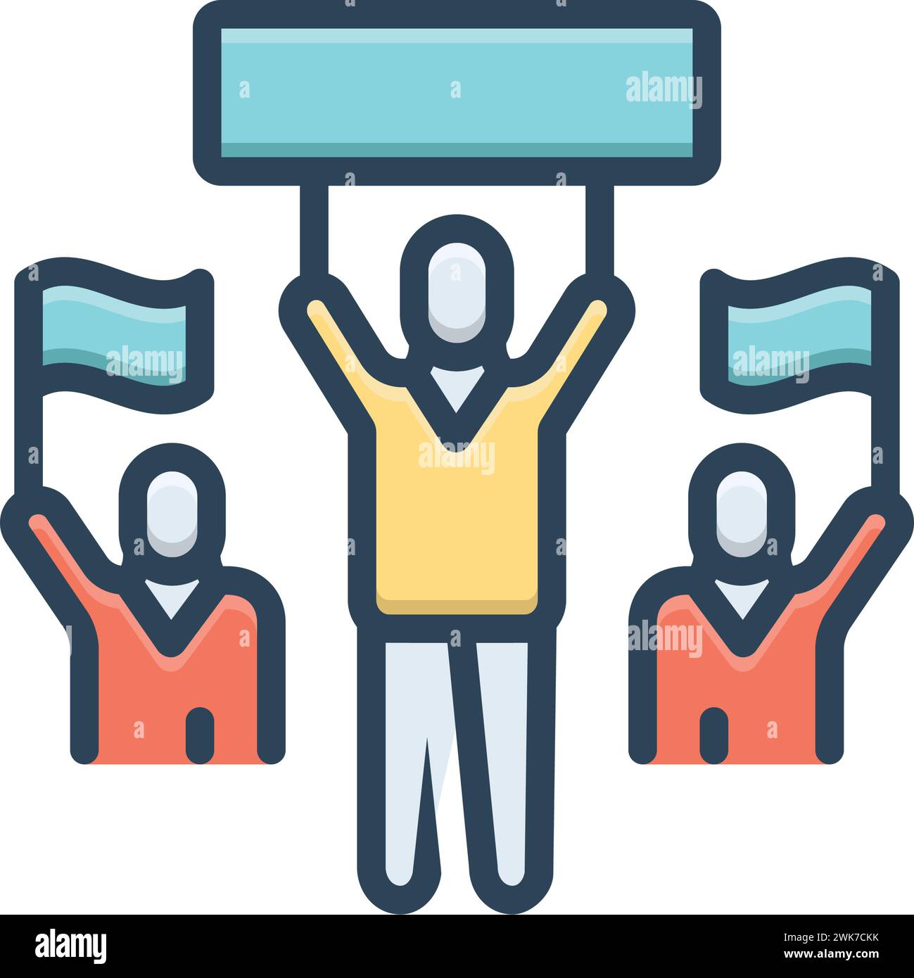 Icon for demonstration,pageantry Stock Vector Image & Art - Alamy