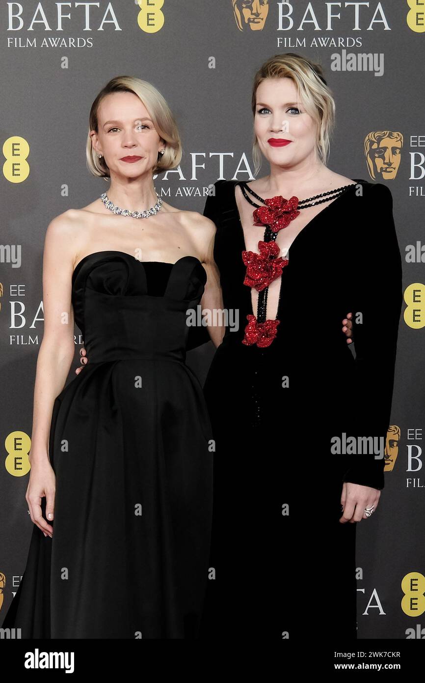Royal Festival Hall, London, UK. 18th Feb, 2024. Carey Mulligan and ...
