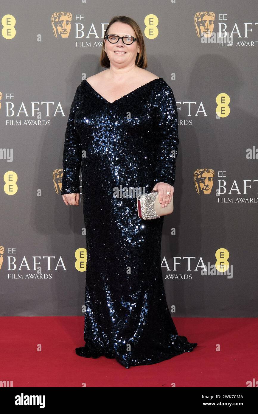 Royal Festival Hall, London, UK. 18 February 2024. Joanna Scanlan ...