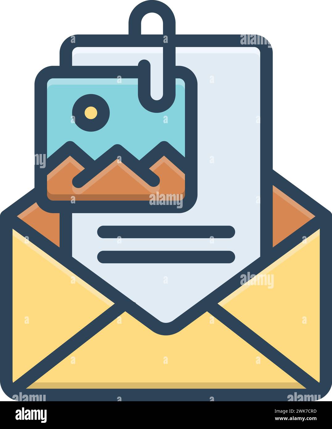 Icon for attached,document Stock Vector Image & Art - Alamy