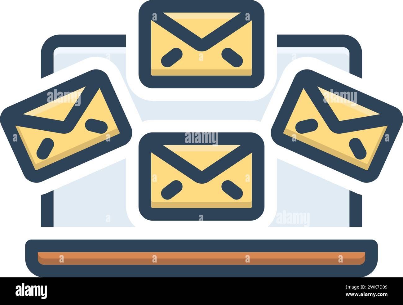 Icon for inbox,message Stock Vector Image & Art - Alamy
