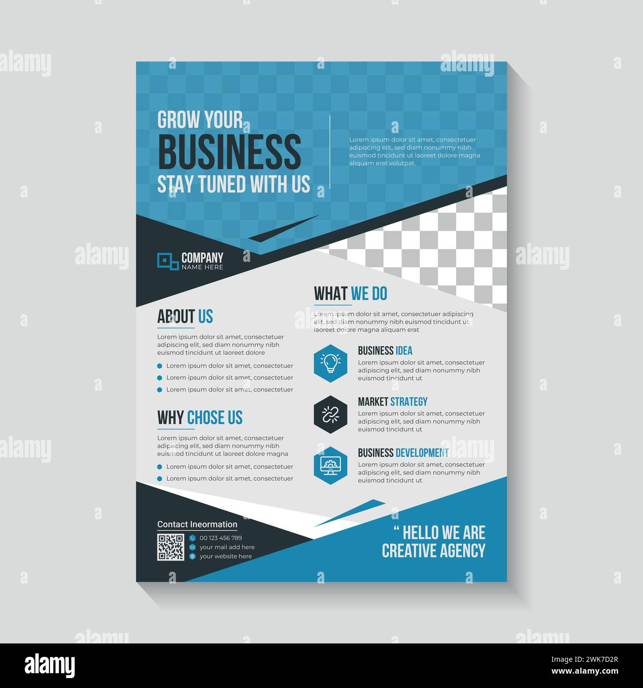 Company event flyer hi-res stock photography and images - Alamy