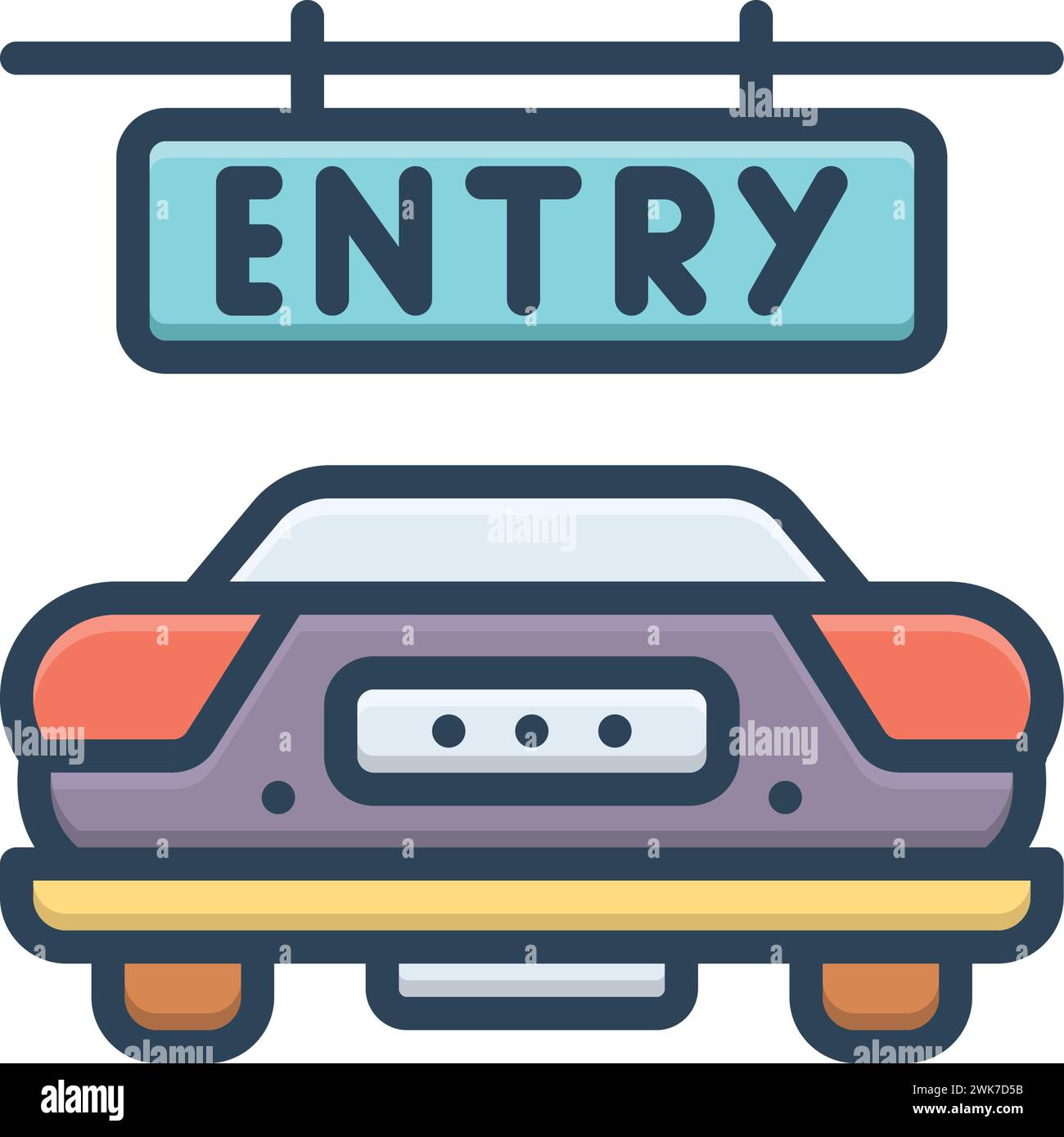 Icon for entries,entrance Stock Vector Image & Art - Alamy