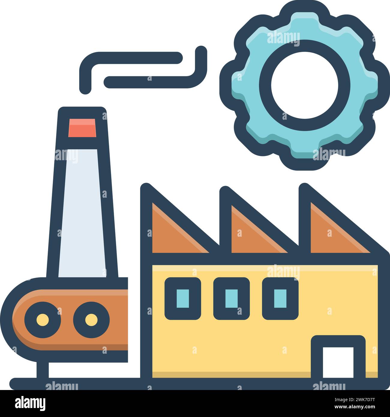 Icon for manufactured,industrial Stock Vector Image & Art - Alamy