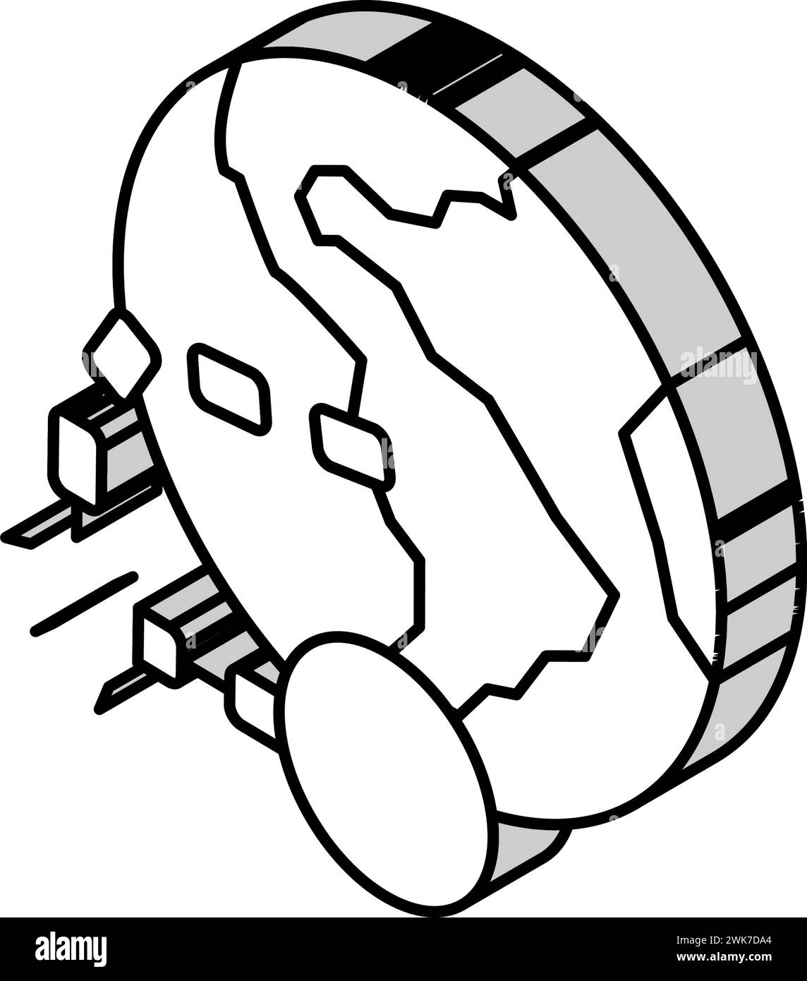 decolonization social problem isometric icon vector illustration Stock ...