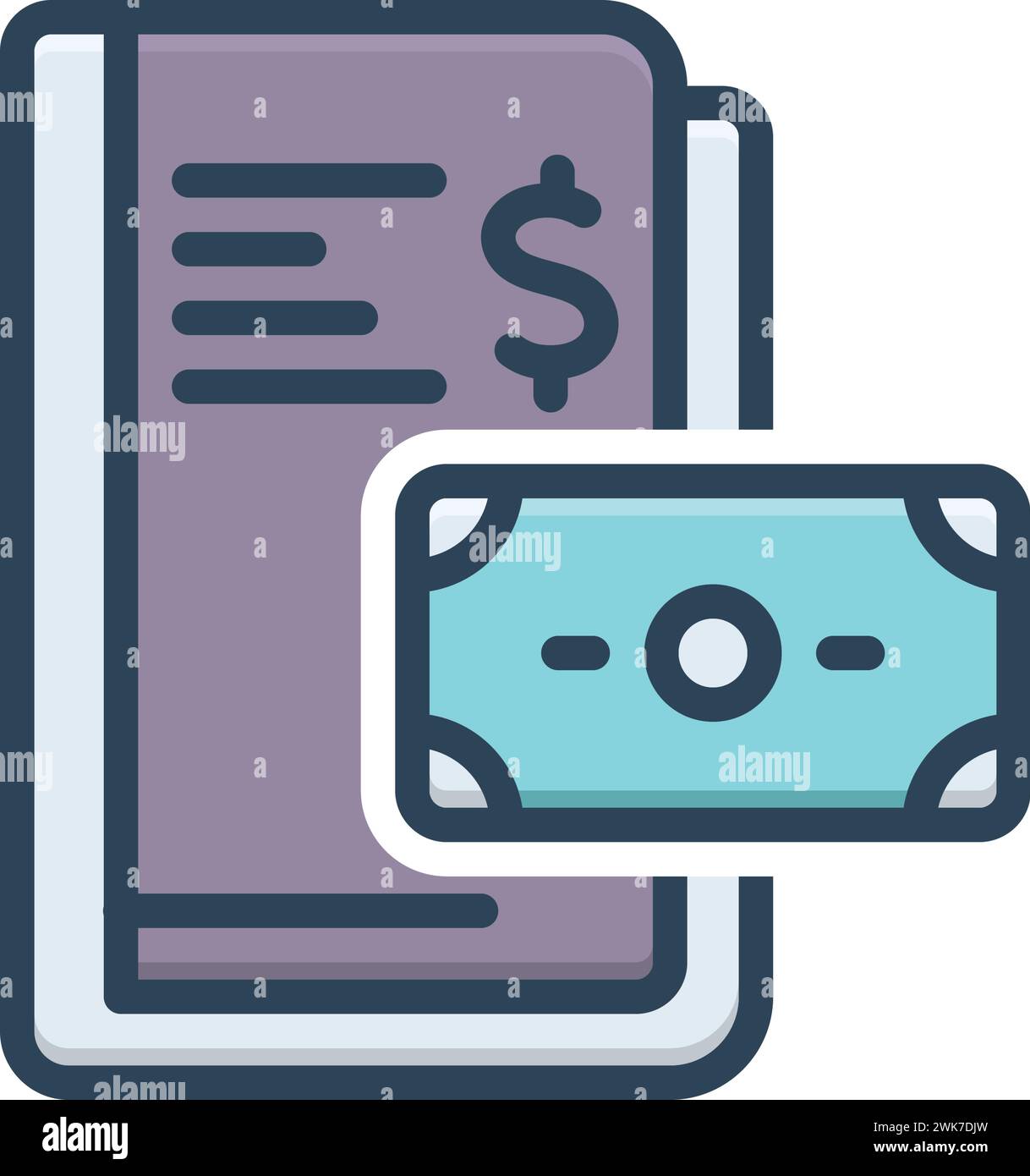 Bill fees Stock Vector Images - Alamy