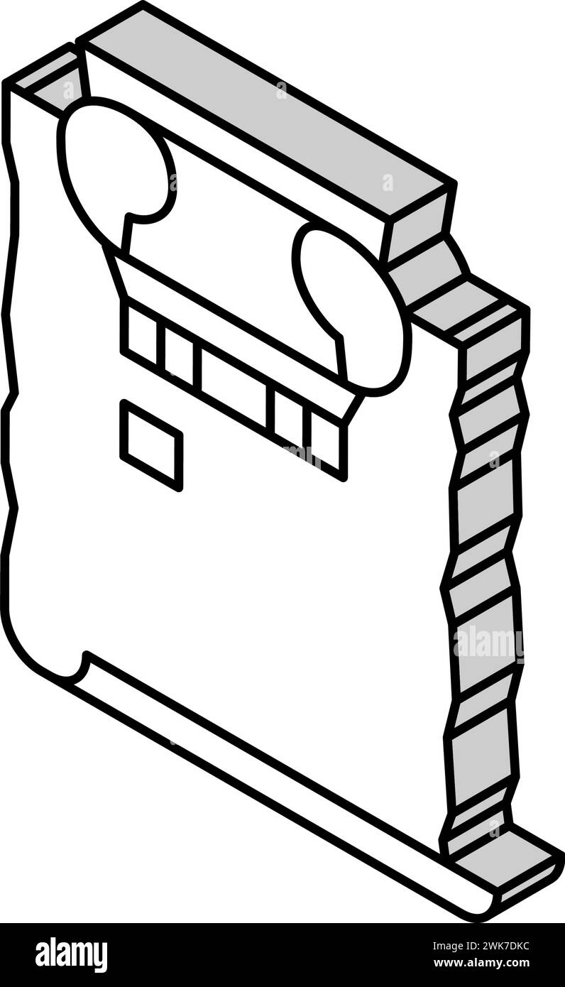 ancient rome history isometric icon vector illustration Stock Vector ...