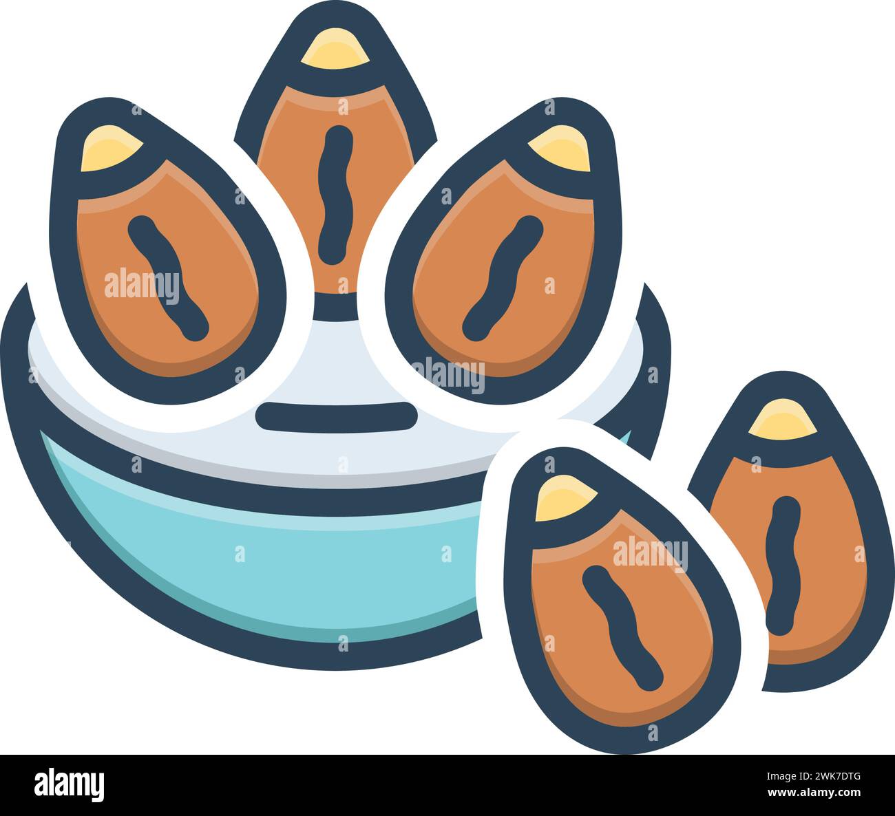 Icon for dates,fruit Stock Vector Image & Art - Alamy