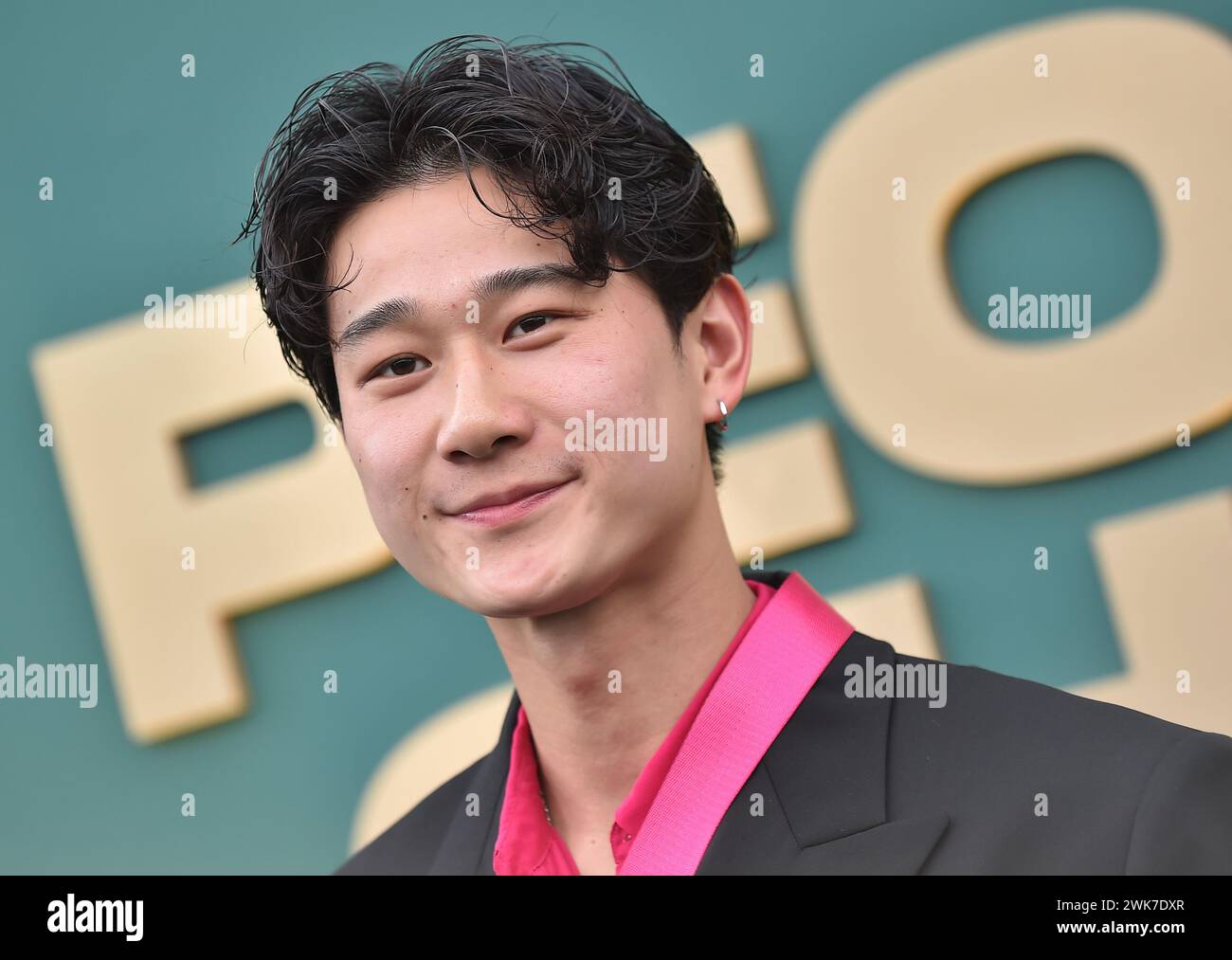 Santa Monica, USA. 18th Feb, 2024. Sam Song Li arriving at the 2024 ...