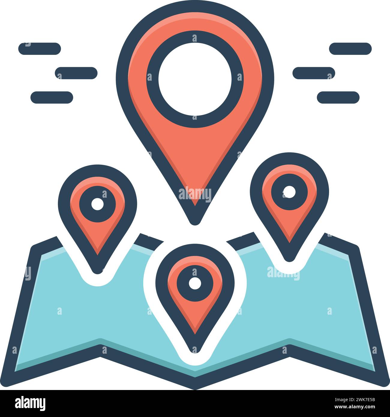 Icon for locations,place Stock Vector Image & Art - Alamy