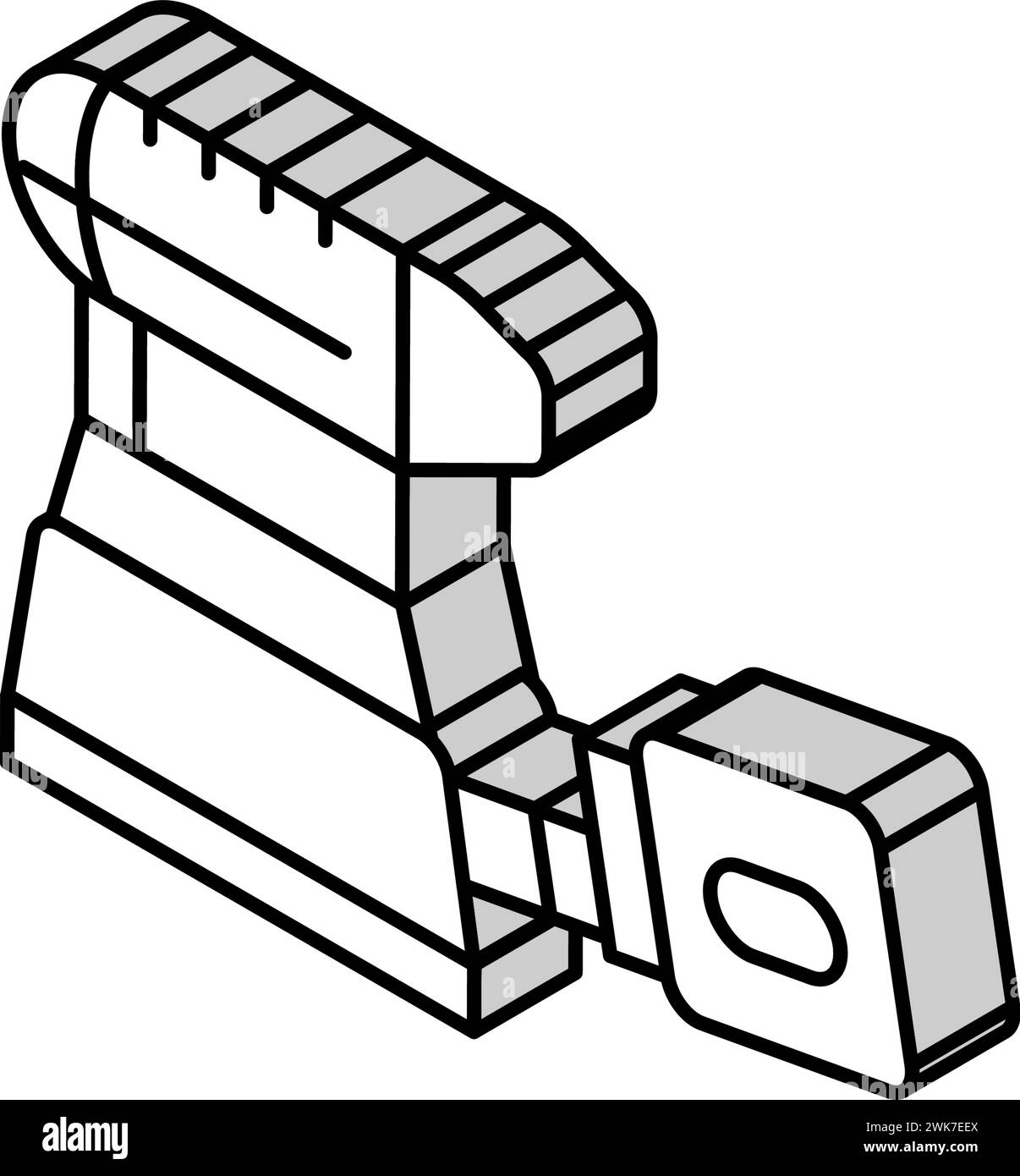 orbital sander tool isometric icon vector illustration Stock Vector ...