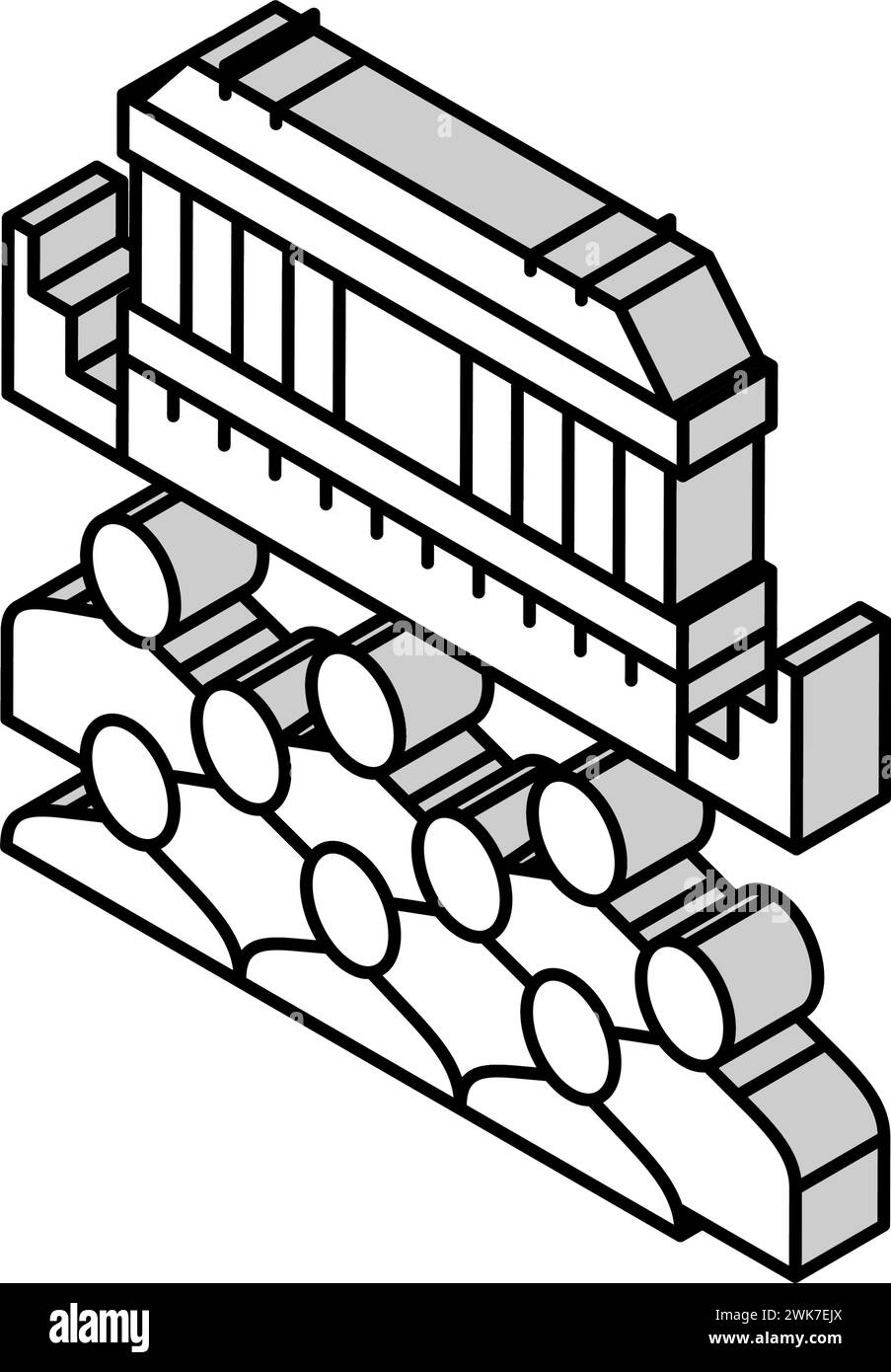 theater ancient greece isometric icon vector illustration Stock Vector ...