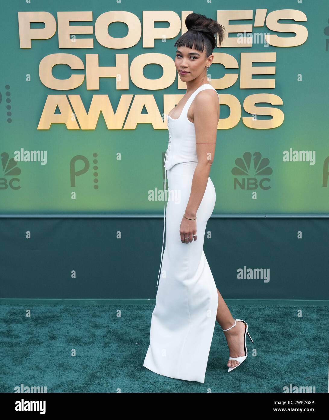 Los Angeles, USA. 18th Feb, 2024. Alexandra Shipp walking on the red ...