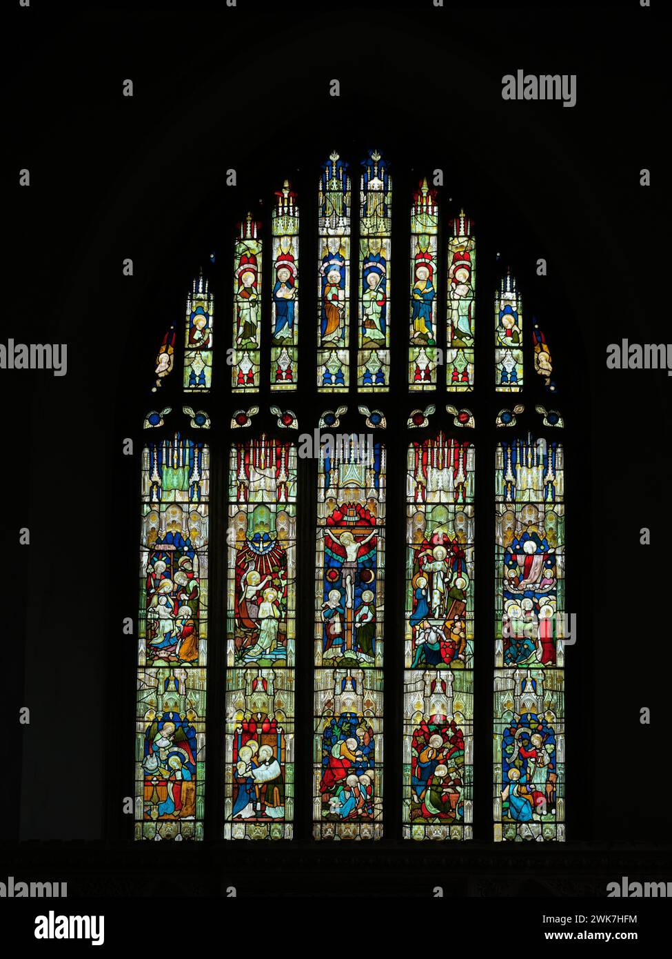 Events from the life of Jesus Christ; St Peter's church, Oundle ...