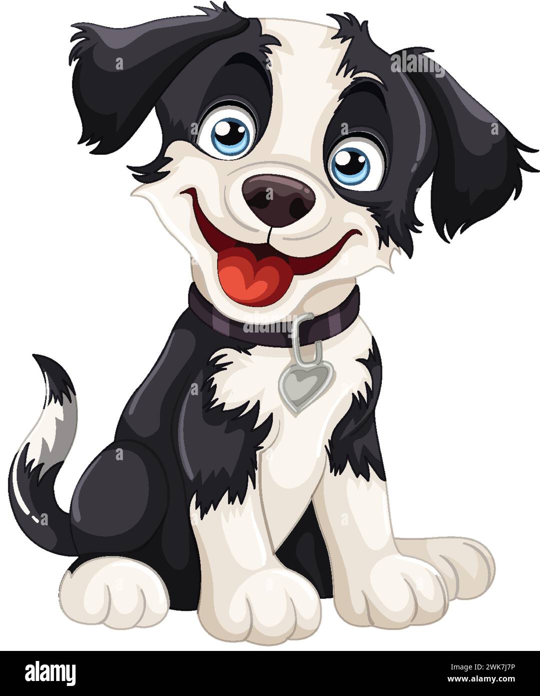 Wearing a collar Stock Vector Images - Alamy