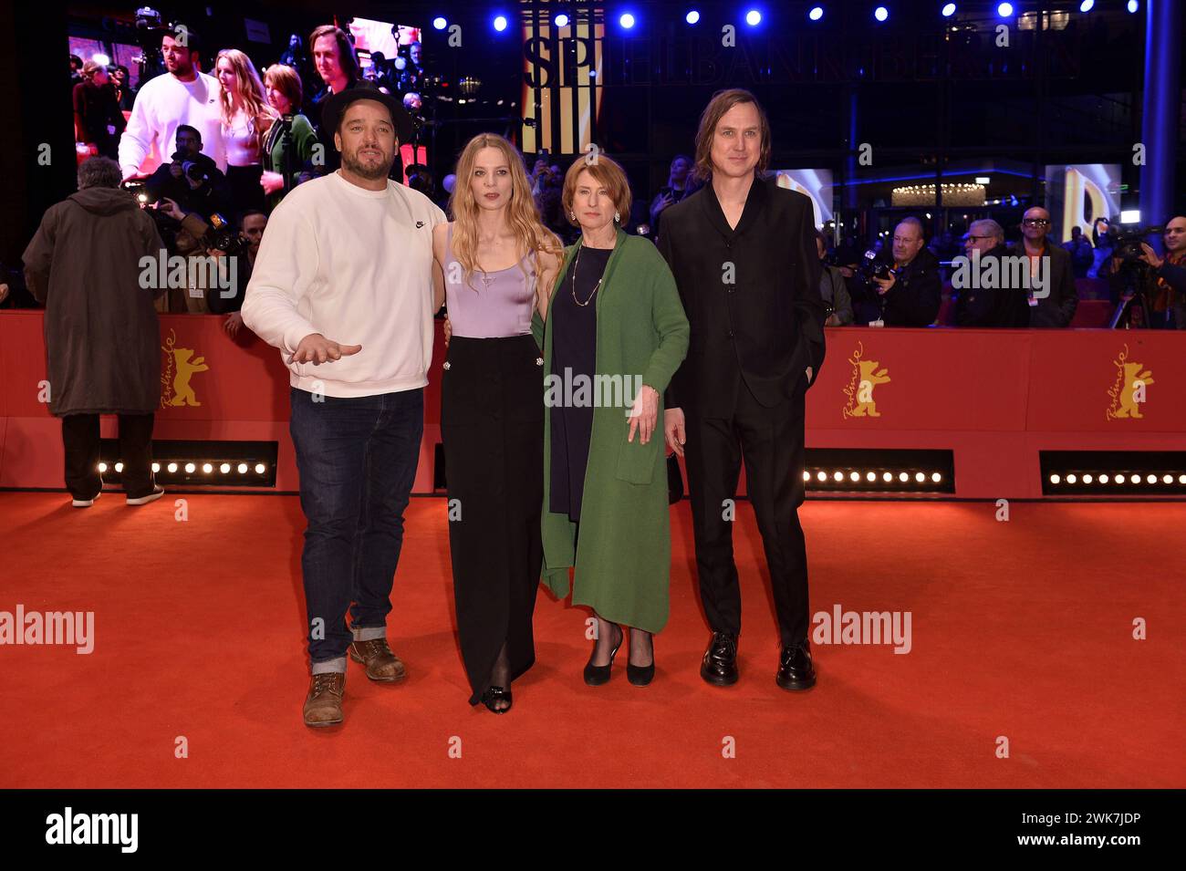 Ronald Zehrfeld, Corinna Harfouch, Lilith Stangenberg und Lars Eidinger ...