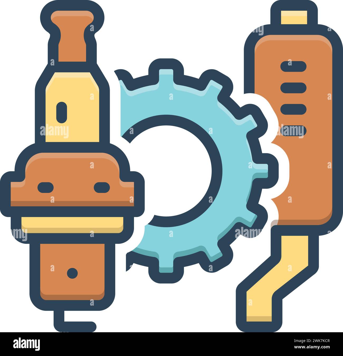 Icon for components,inner parts Stock Vector Image & Art - Alamy