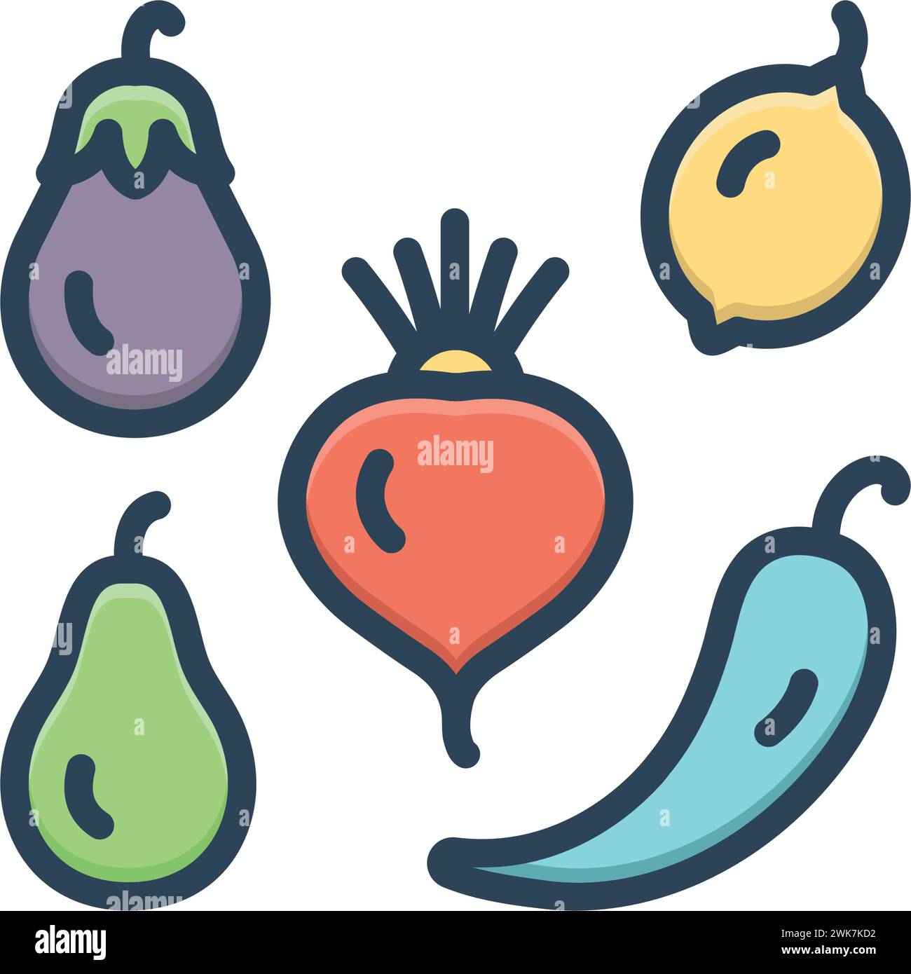 Icon for varied,different Stock Vector Image & Art - Alamy