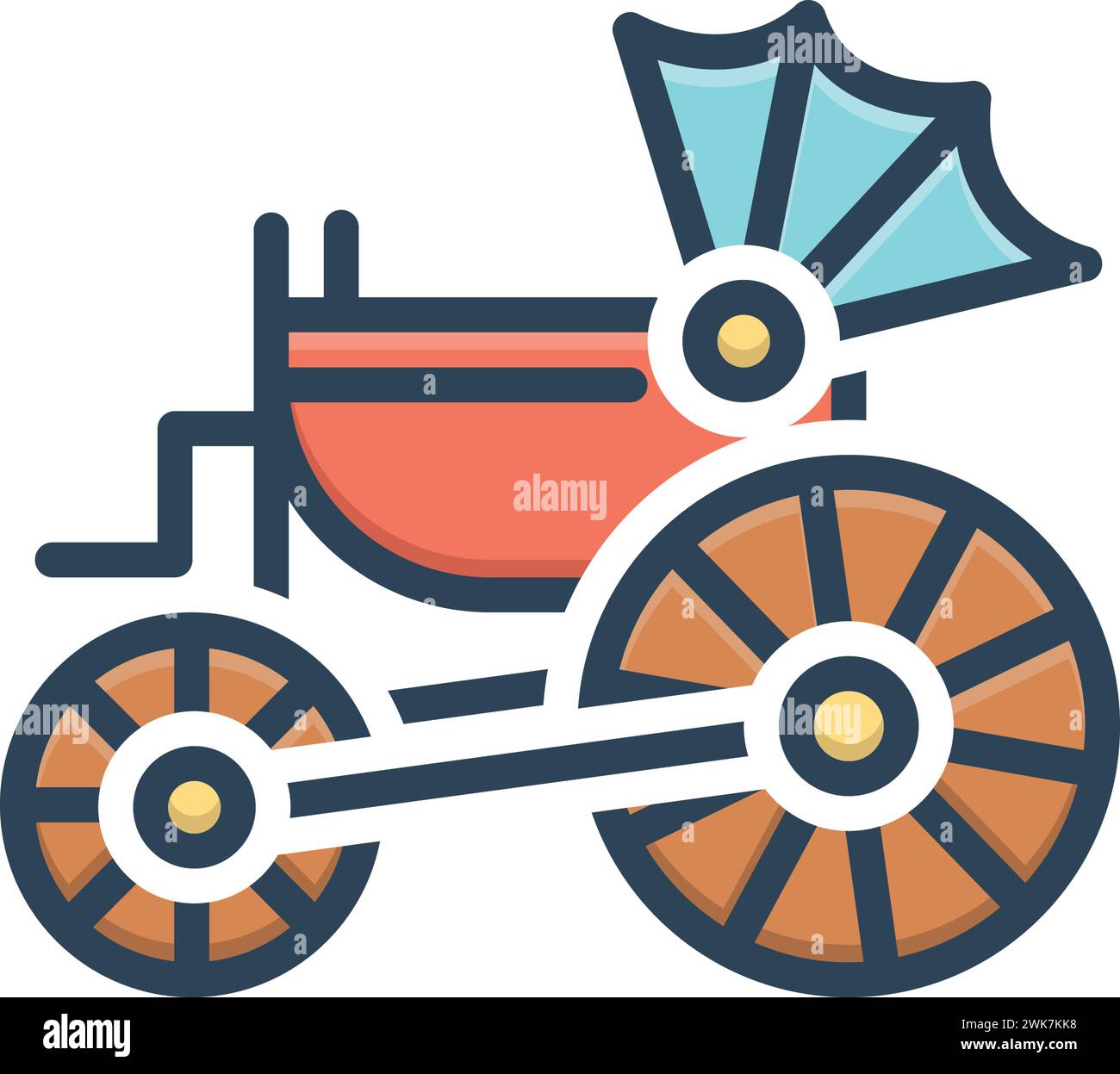 Chariot wagon Stock Vector Images - Alamy