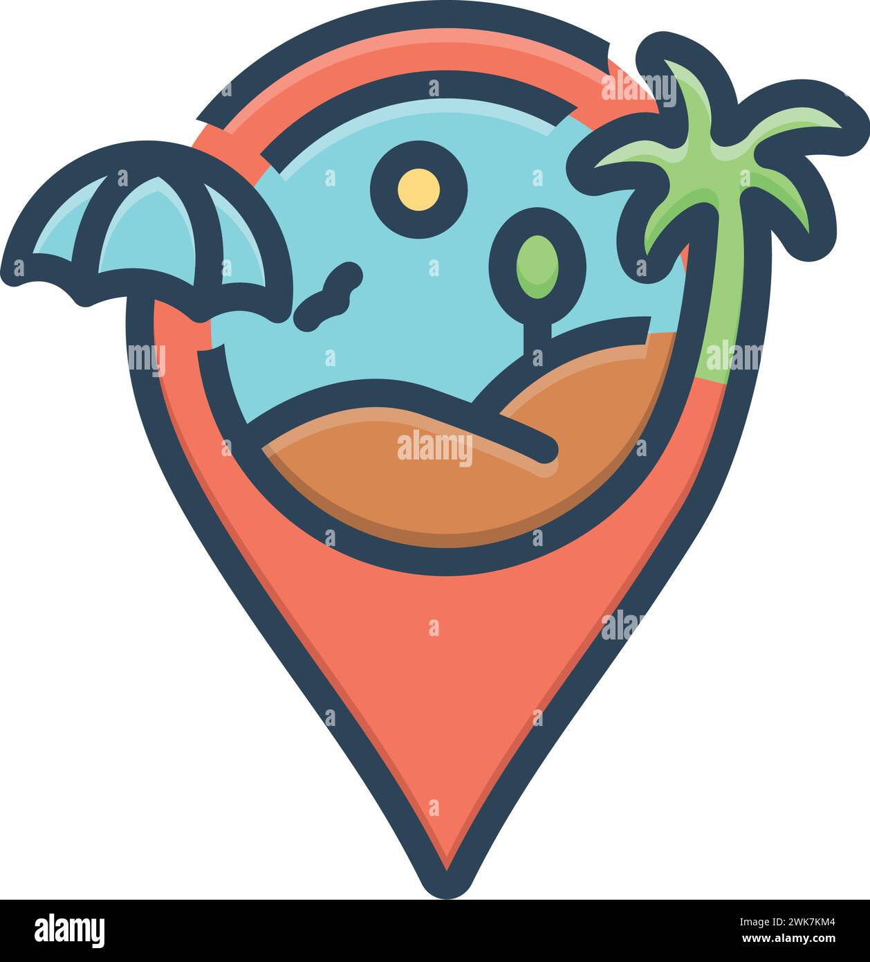 Icon for vacation,sabbatical Stock Vector Image & Art - Alamy
