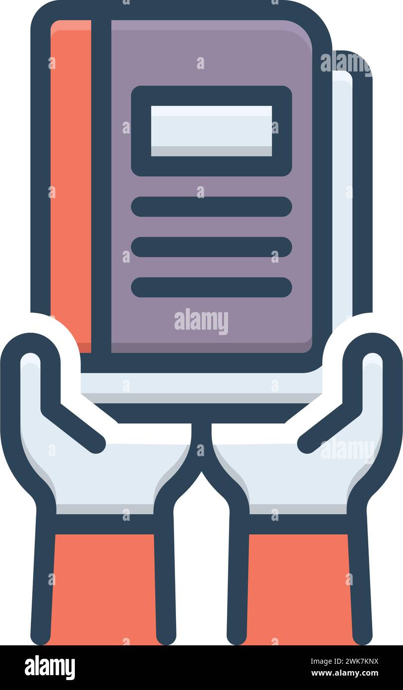 Icon for handed,hand over Stock Vector Image & Art - Alamy