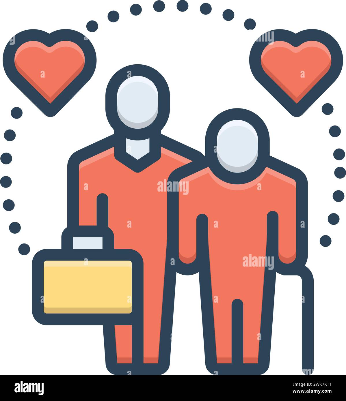 Keeping you safe sign Stock Vector Images - Alamy