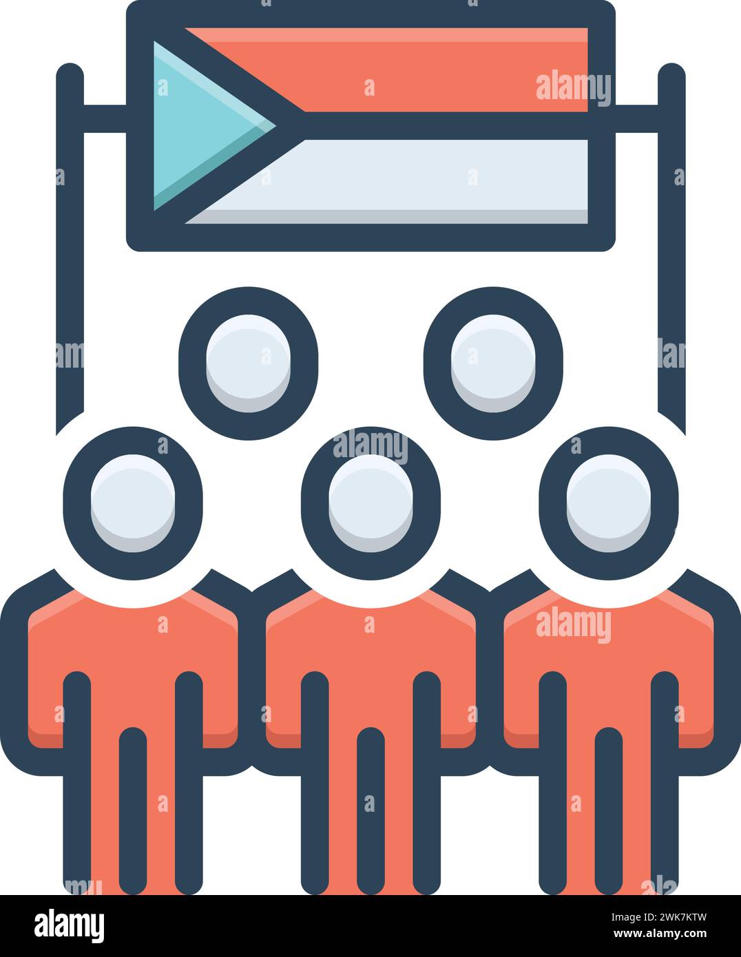 Joining the union Stock Vector Images - Alamy