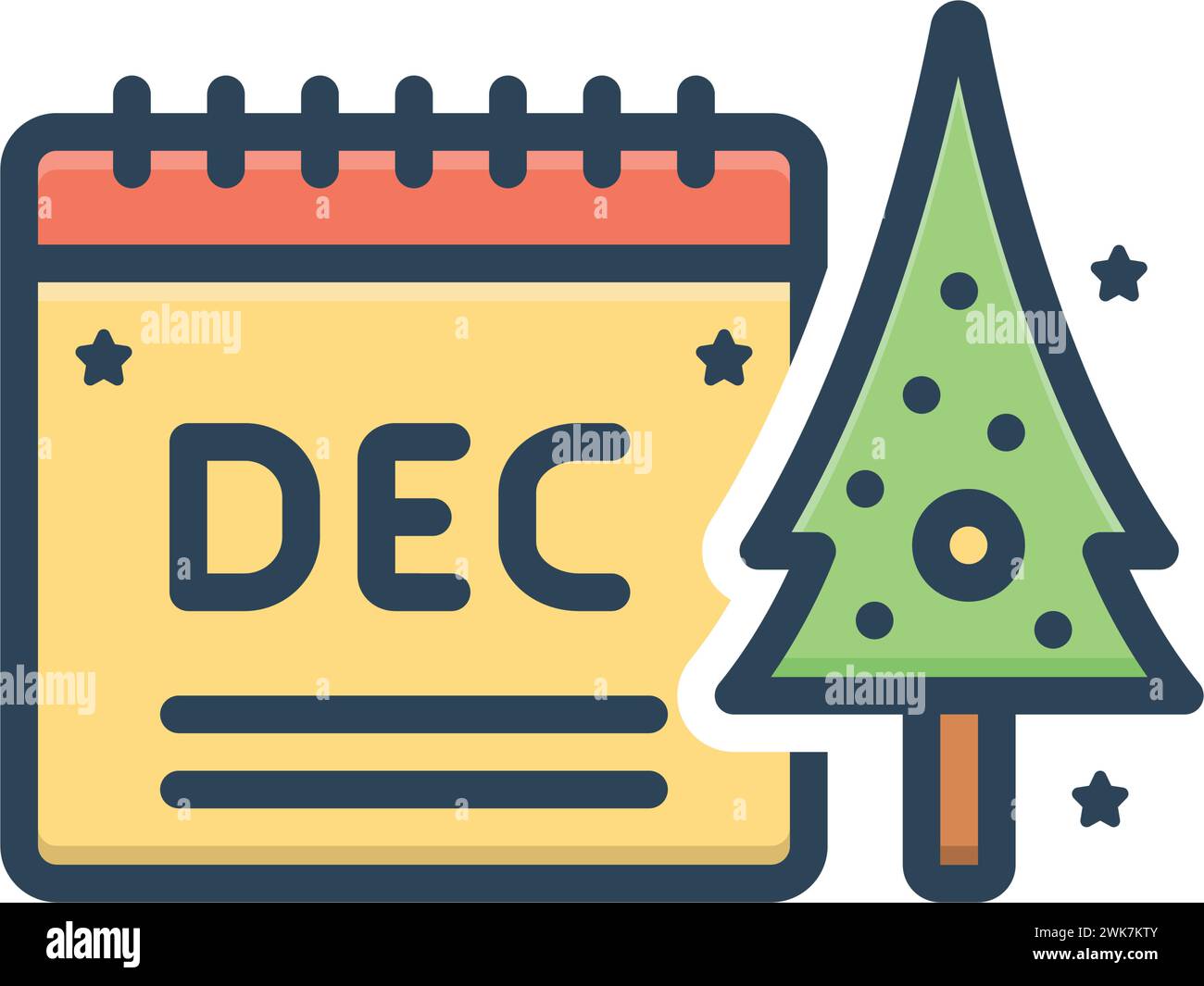 Icon for december,calendar Stock Vector Image & Art - Alamy