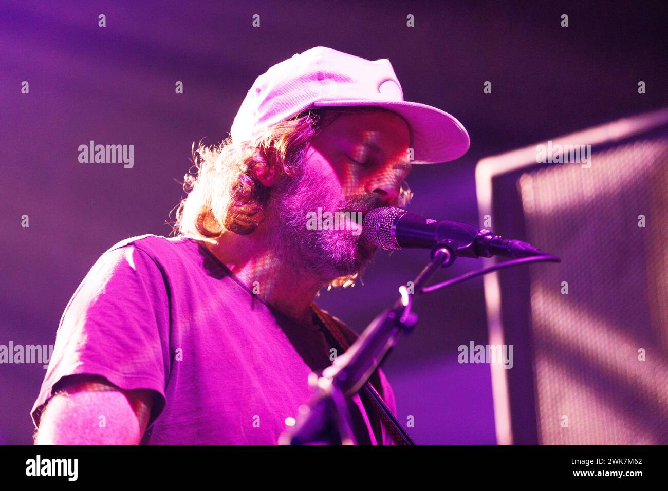 Birmingham, UK. 18th Feb, 2024. Neil Halstead of Slowdive performing ...