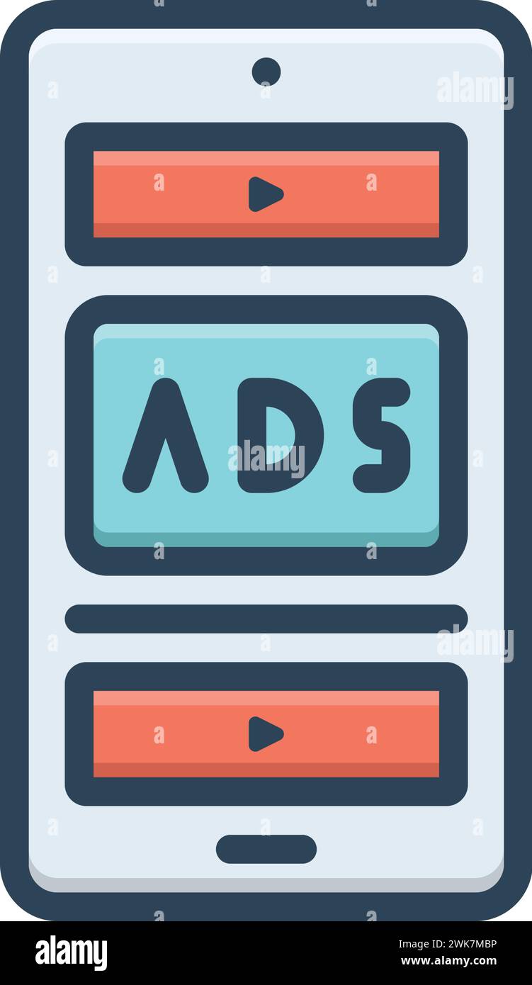 Icon for ads,scheme Stock Vector Image & Art - Alamy