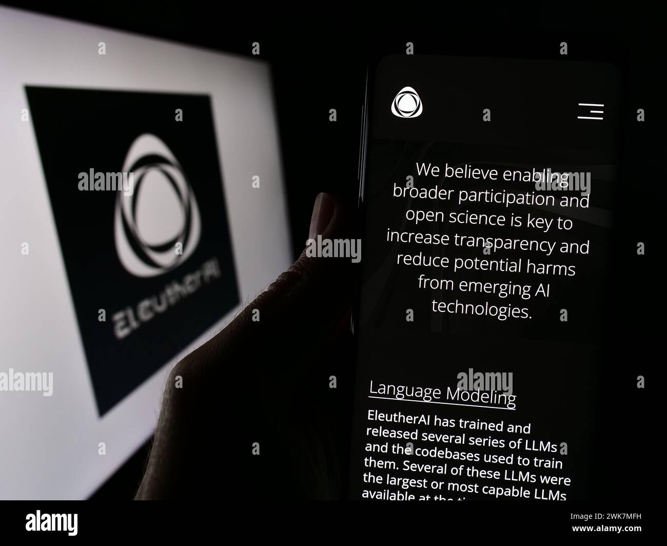 Ai large language models hi-res stock photography and images - Alamy