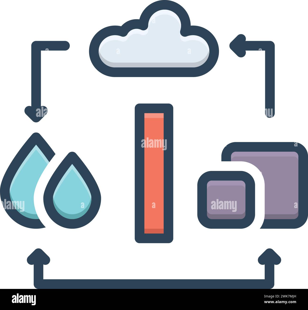Solid liquid gas Cut Out Stock Images & Pictures - Alamy