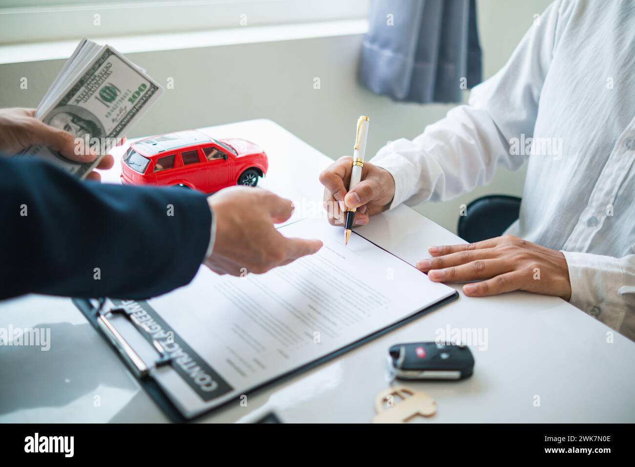 Car dealers are offering promotions to customers and calculating the ...