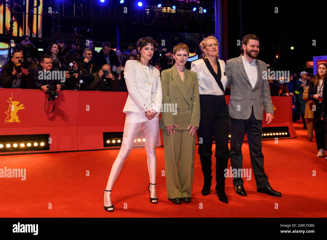 Kristen Stewart, Rose Glass, Andrea Cornwell and Oliver Kassman ...