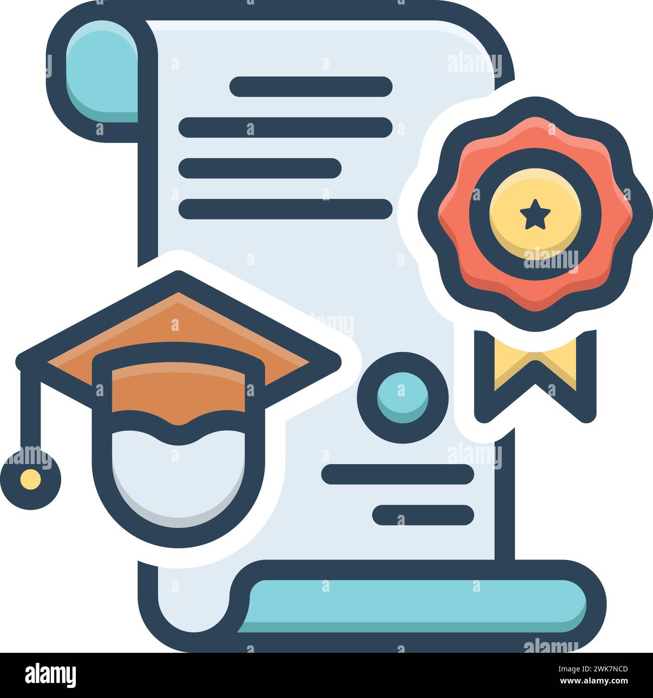 Degree of merit Cut Out Stock Images & Pictures - Alamy