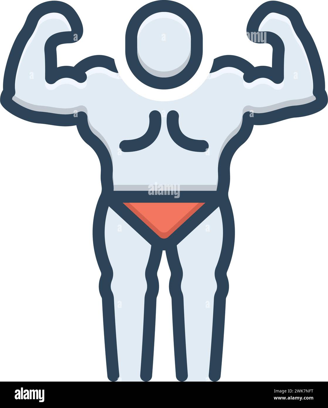 Icon for armstrong,bodybuilder Stock Vector Image & Art - Alamy