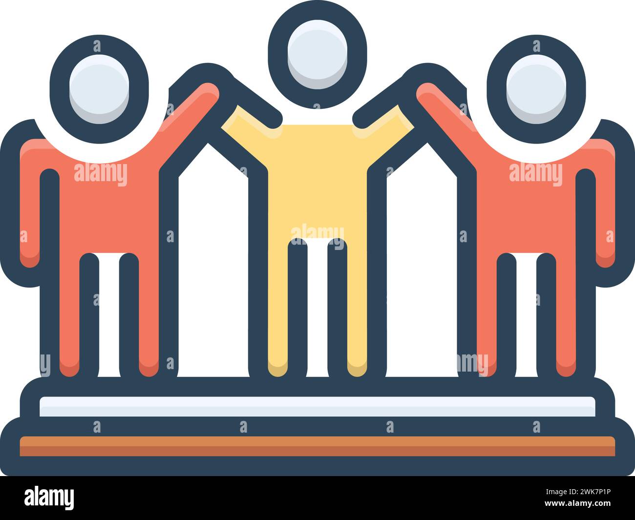 Icon coalition union Stock Vector Images - Alamy